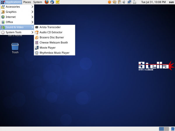 Look what Stella brought to CentOS 6.3, Desktop OS based on Centos ...